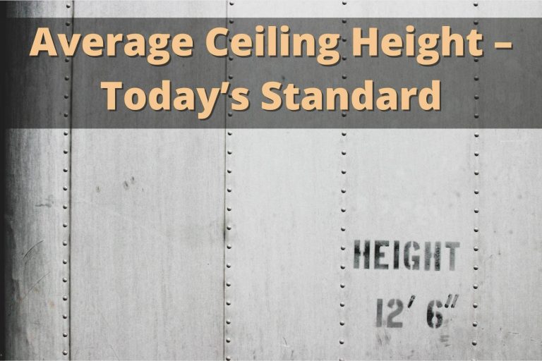 Average Ceiling Height – Today’s Standard | HouseBouse.com