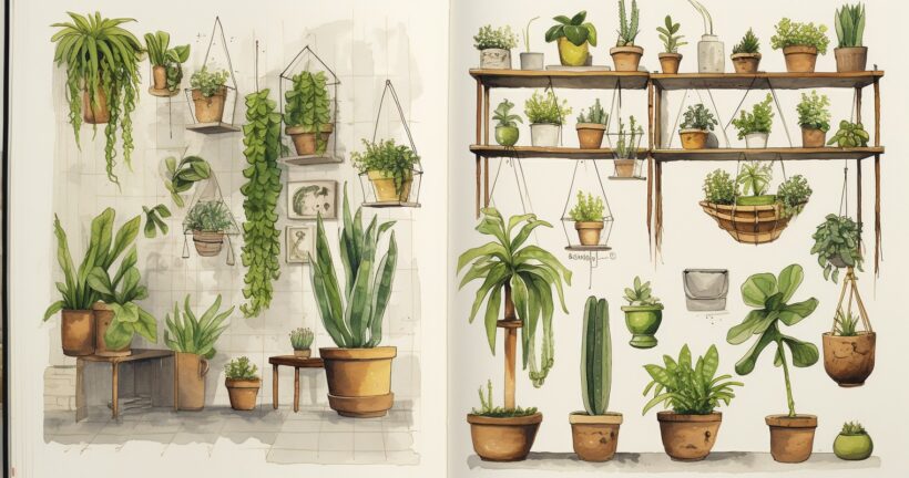 How To Draw Houseplants: A Creative Guide For Beginners