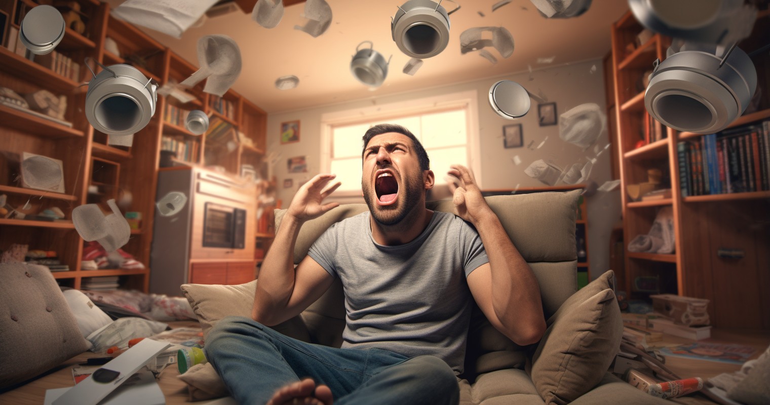 My Upstairs Neighbors Always Moving Furniture: \Curious Case